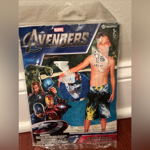 Marvel | Other | Marvel Avengers Beach Ball Inflatable 35 Inch Outdoor ...